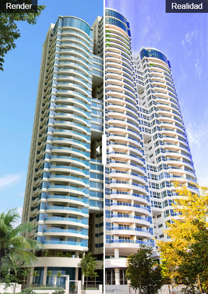 Rendering vs Realidad: Mar Azul - Urbanopolis.net