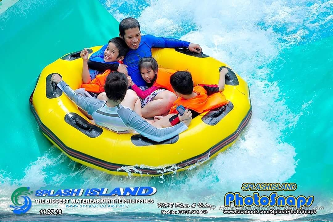 No one left behind: Getting A Quick Fix at Splash Island