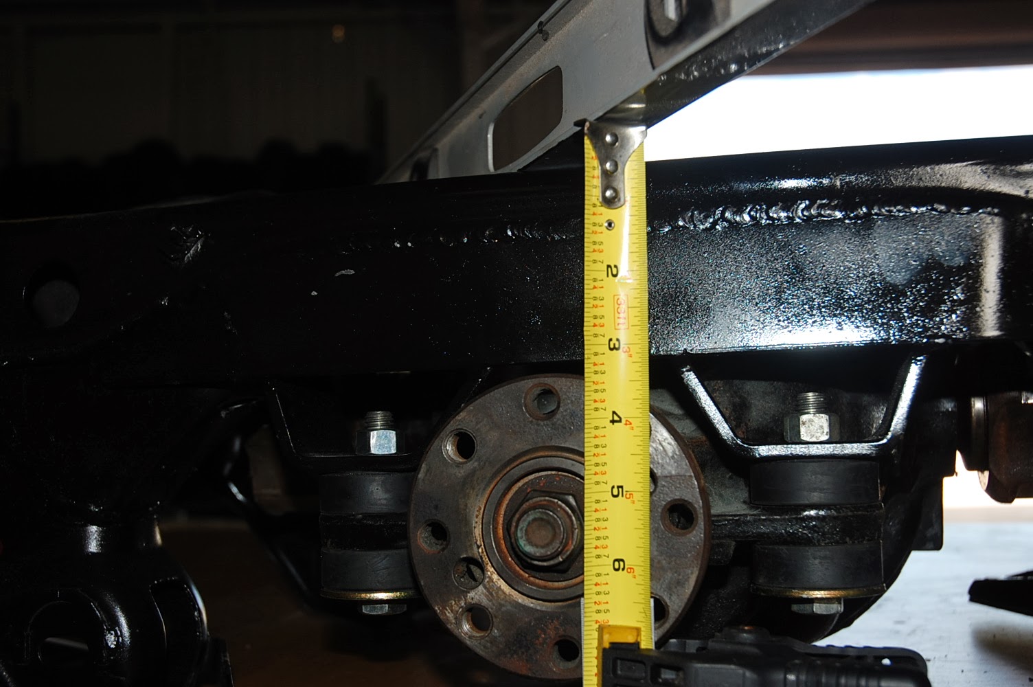 MiataV8 Conversion: Rear subframe