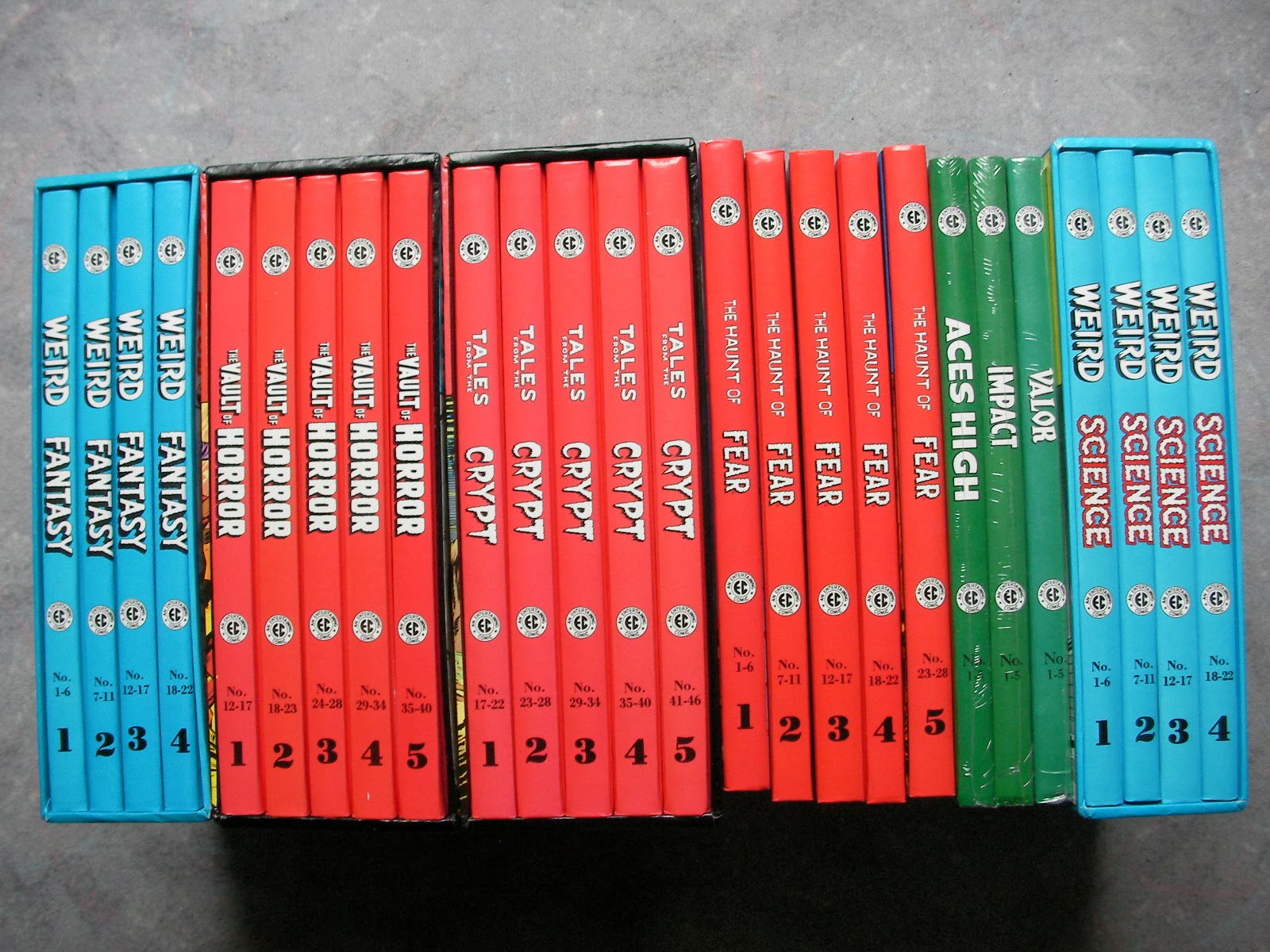 Collection for sale: EC Comics Library