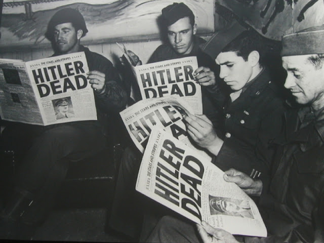Hitler Dead, April 1945 ~ vintage everyday