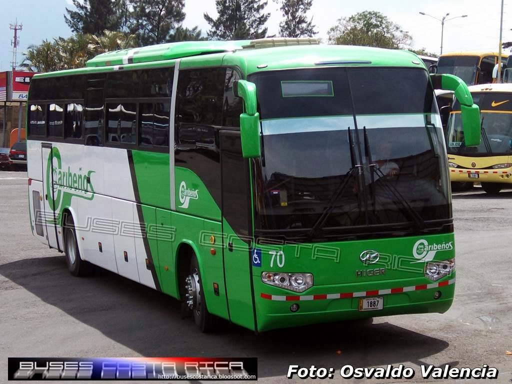 Buses Costa Rica: enero 2014