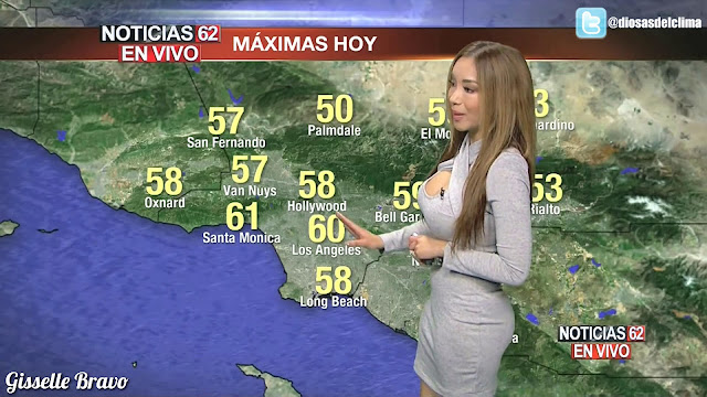 Las diosas del clima: Giselle Bravo