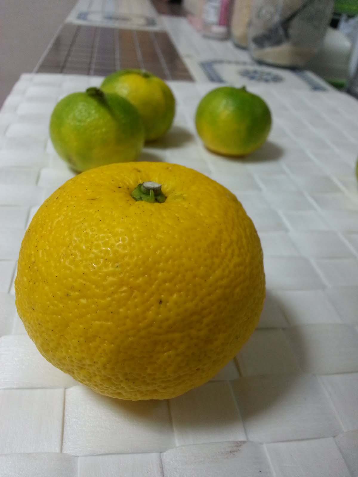 Miko's Table: Yuzu Tart - vegan-