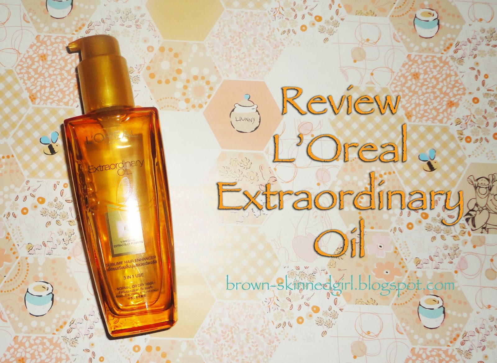 Product Review: L'Oreal Extraordinary Oil | The Brown Skinned Girl's Diary