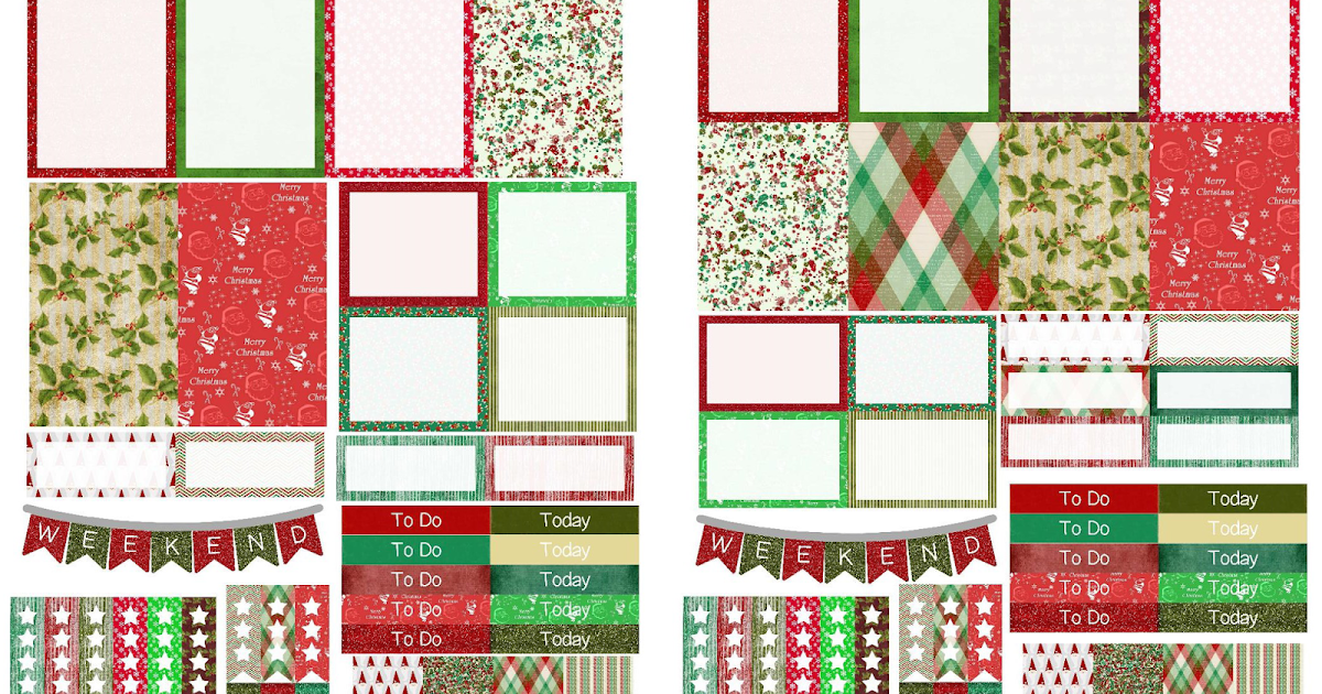 Starfire Stickers: December 2016 Monthly Freebie Mini Kit