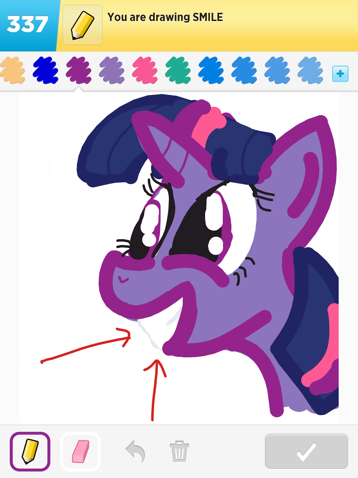 MY LITTLE PONY: Draw Something!