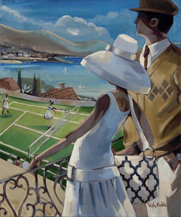 Maher Art Gallery: Trish Biddle | Fashion and Art Déco american painter