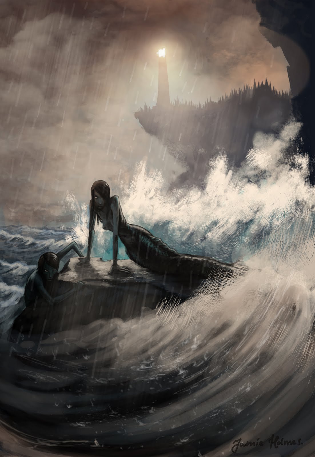 Jamie Holmes: The Sirens/Mermaids.