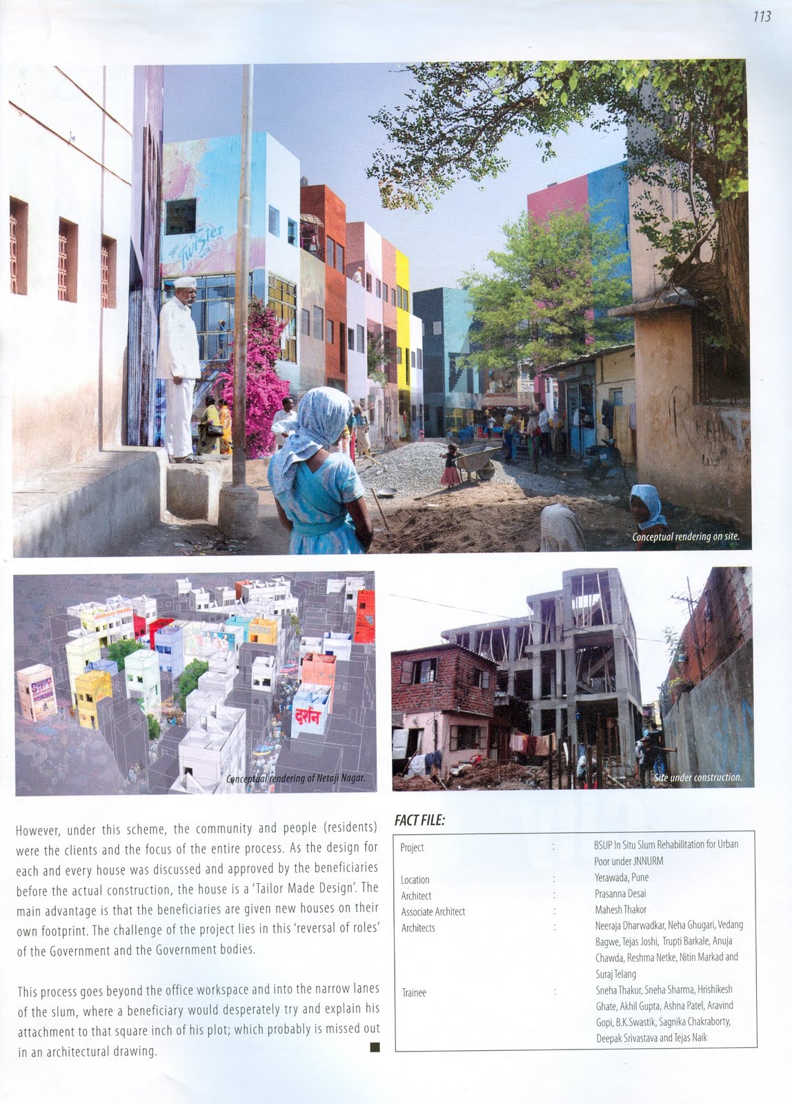 Prasanna Desai Architects: 1. Insitu Slum Rehabilitation Project under ...