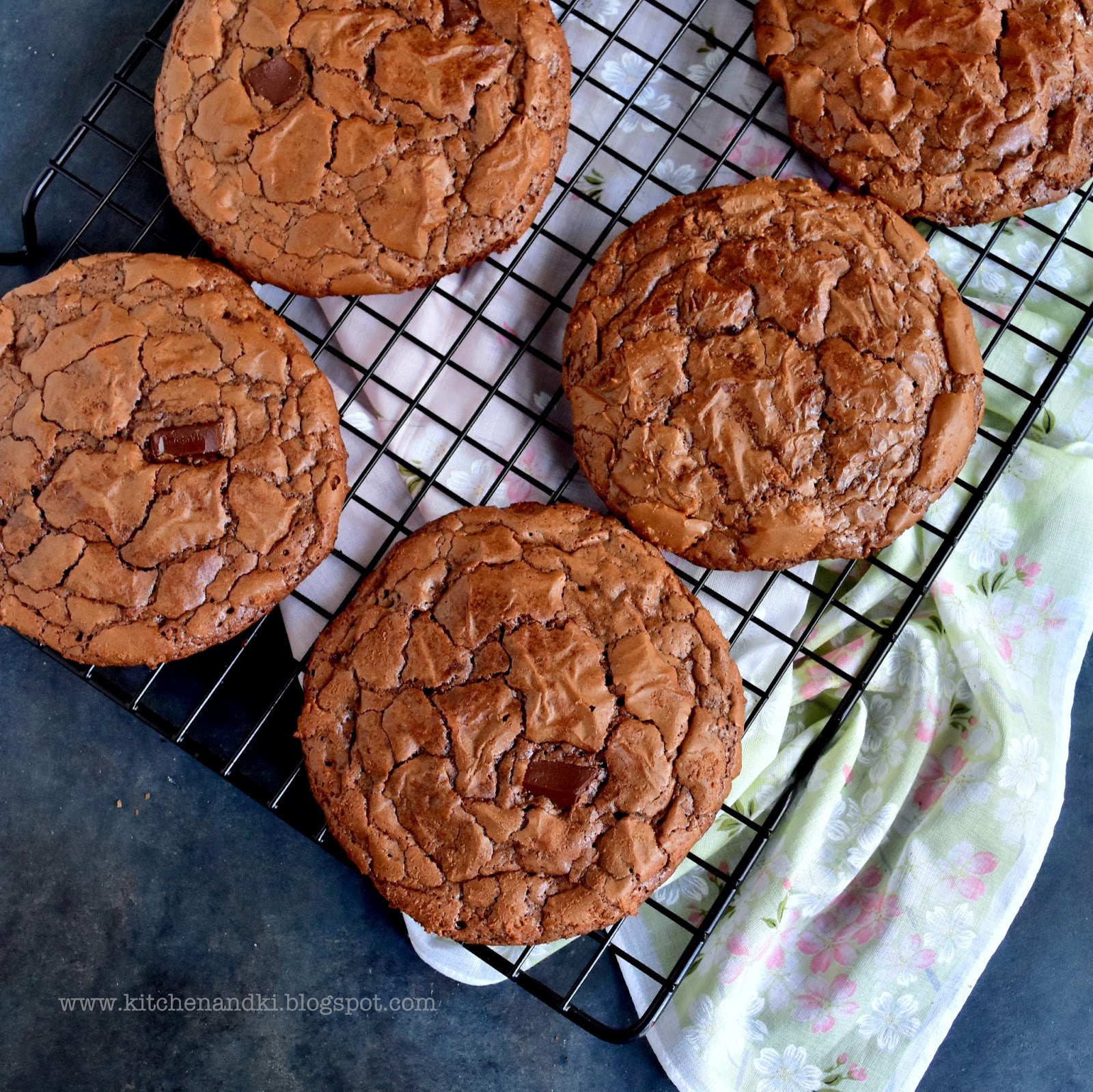 Chocolate Fudge Cookies