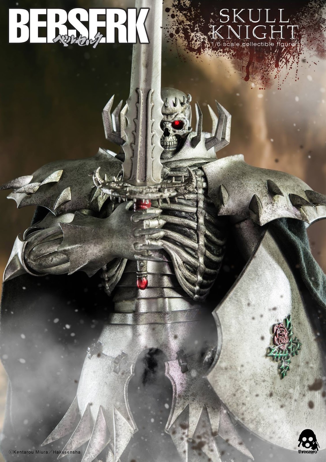 toyhaven: Preview pics of ThreeZero 1/6th Berserk Skull Knight 14-inch ...