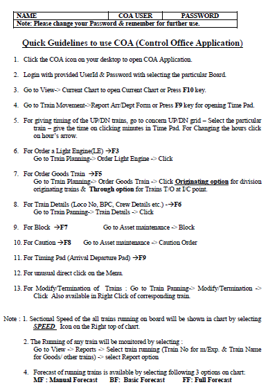 LDCE GUIDE - TRAFFIC