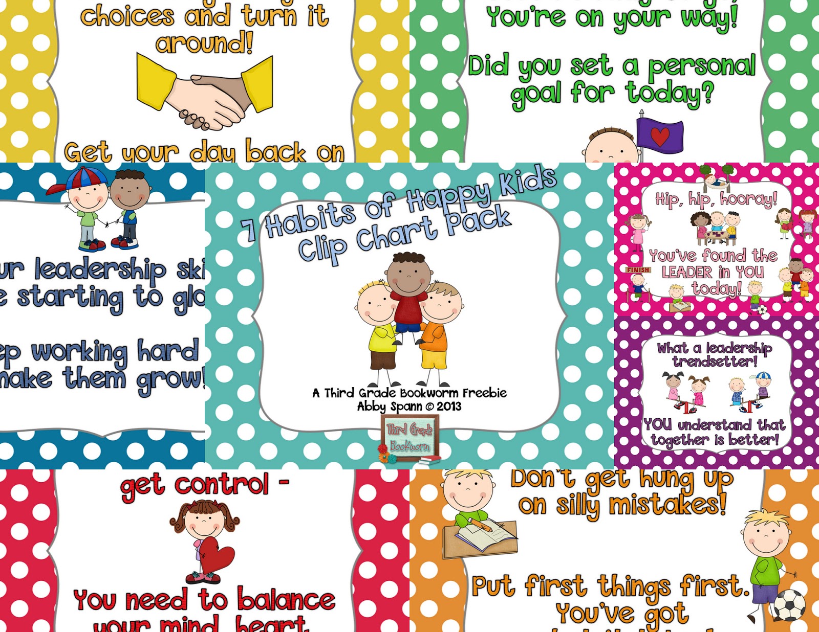 7 Habits of Happy Kids - The Elementary Bookworm