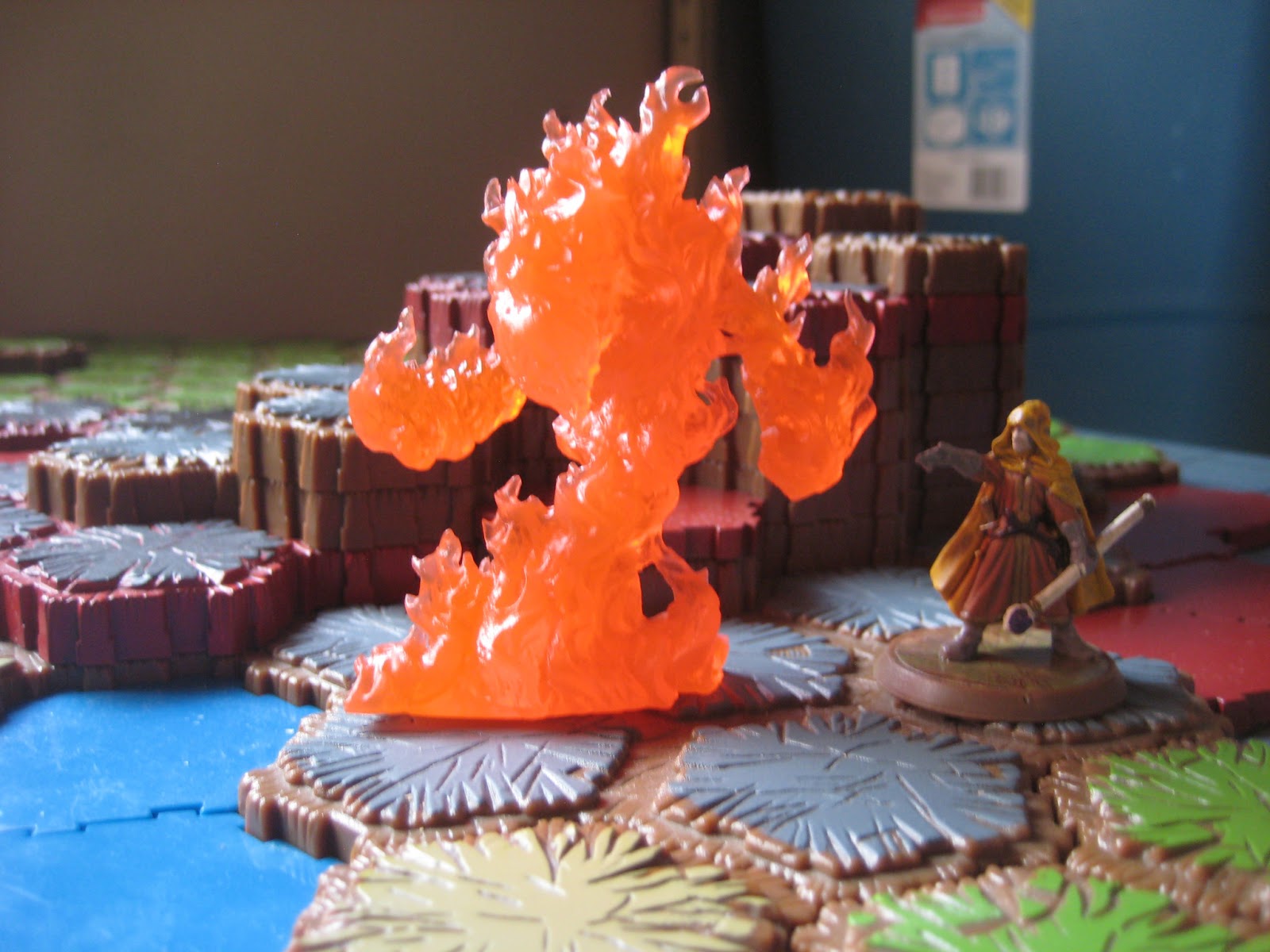 The Heroscape Blog: Painted Reaper Bones Large Fire Elemental