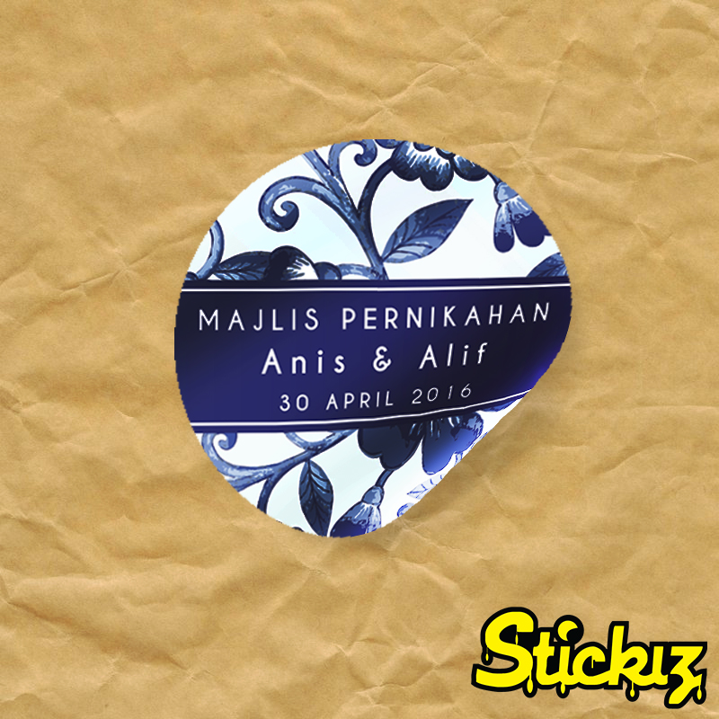 Kiz Wedding: Design Yasin Alexandra Terus Jadi Pilihan Untuk Sticker ...