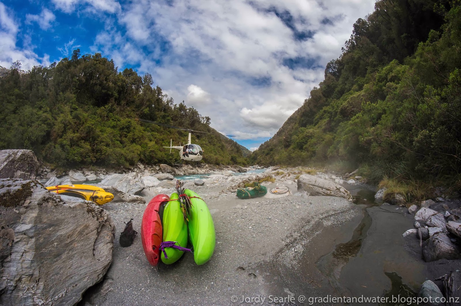 Gradient & Water: Waitaha River - It had been a while!