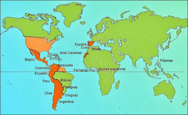 Blog de español 2014-15 para los alumnos de paso3: El mundo hispánico y ...