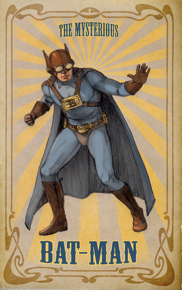 Fashion and Action: Alternate Dark Knights - Steampunk & Victorian ...