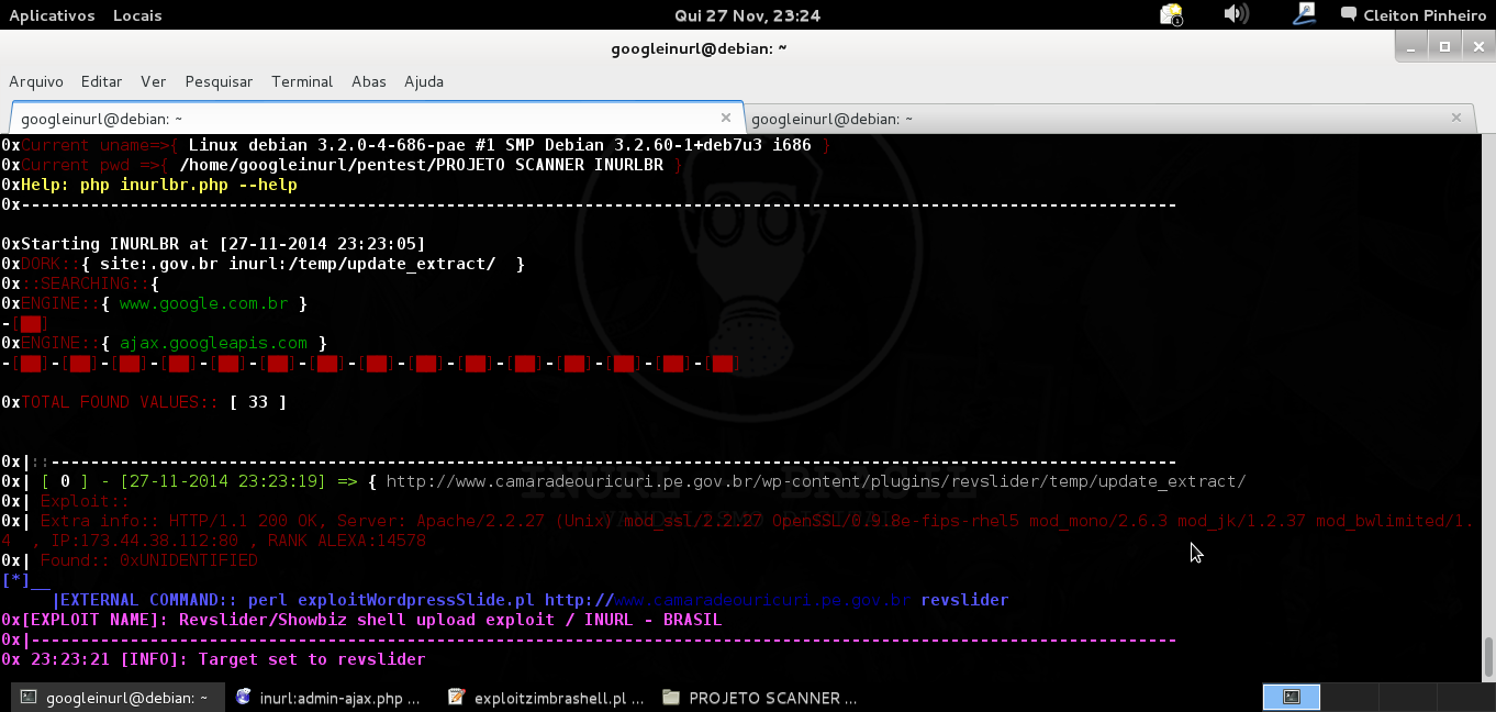 Google INURL - Brasil: Showbiz