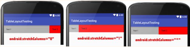 Table Layout in Android Studio ~ Computer Languages (clcoding)