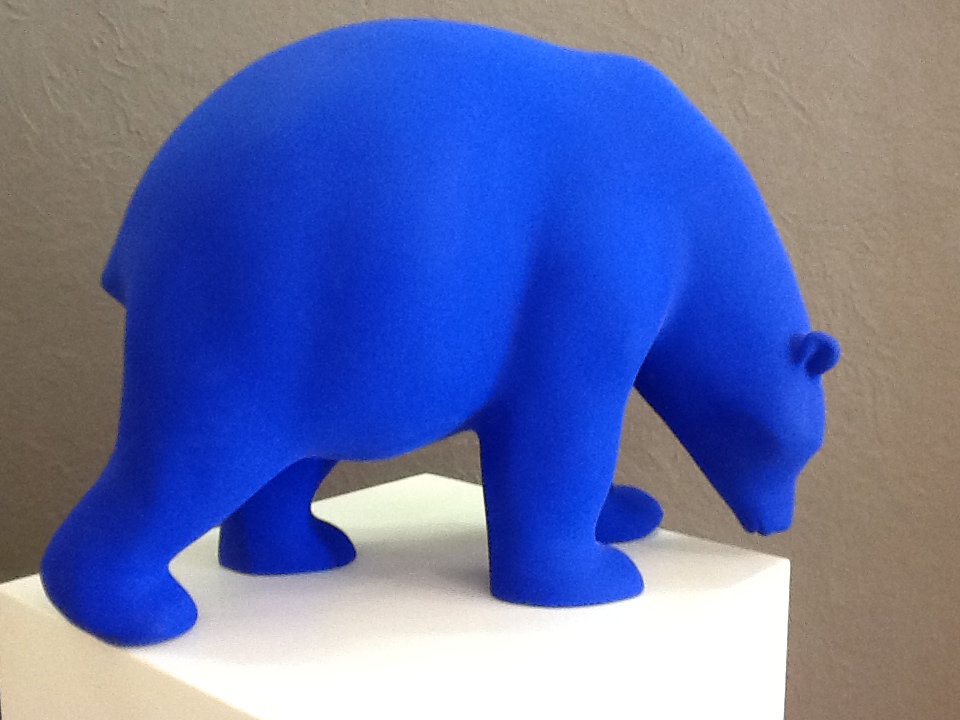 peuple de papier: blue klein