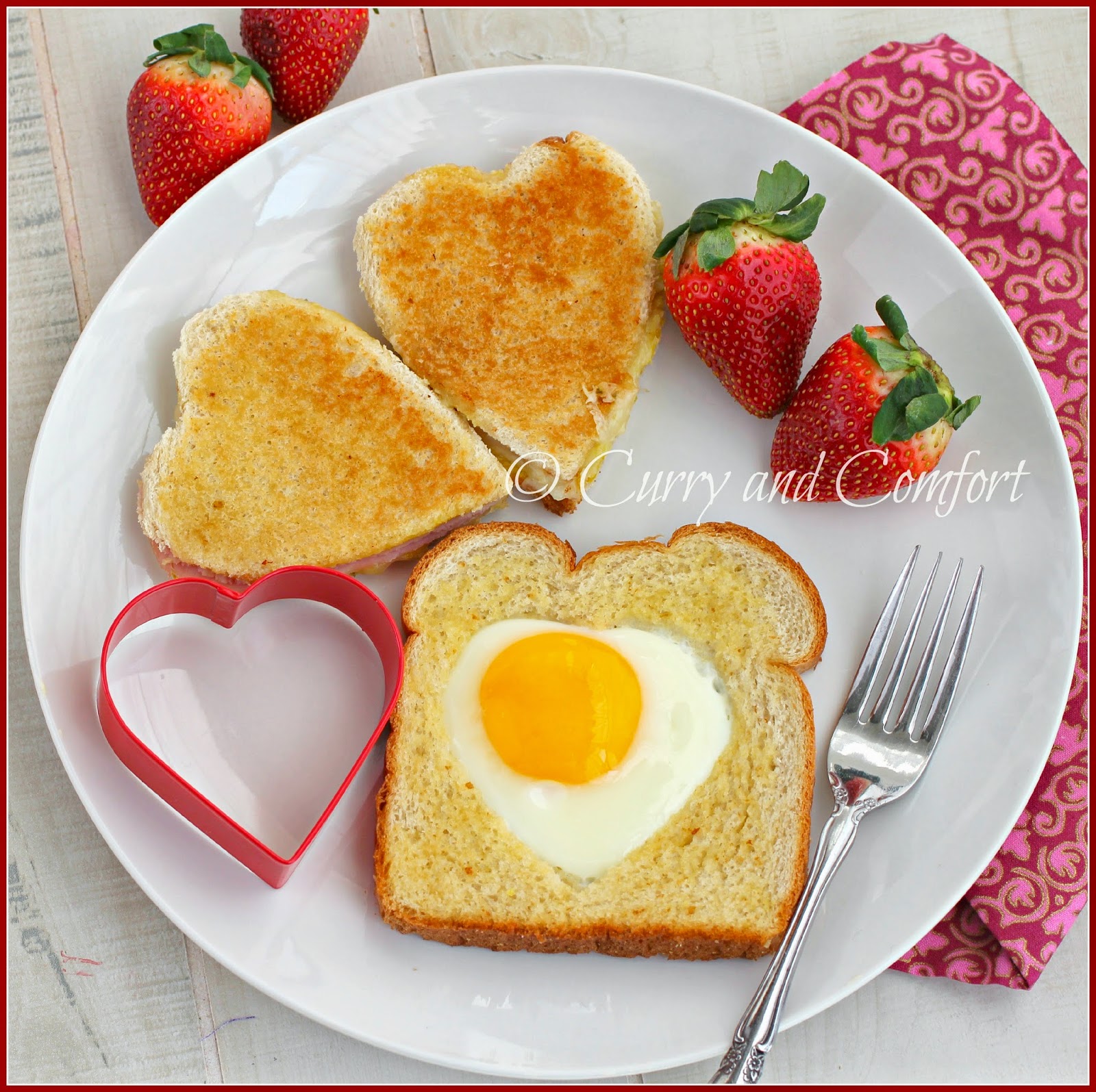 Kitchen Simmer: Ham and Cheese Toad in a Hole/Heart