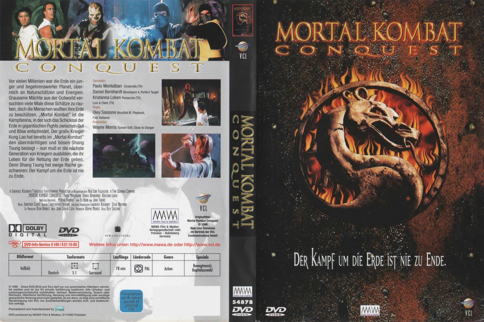 Filmovízia: Mortal Kombat - Conquest [1998-1999]