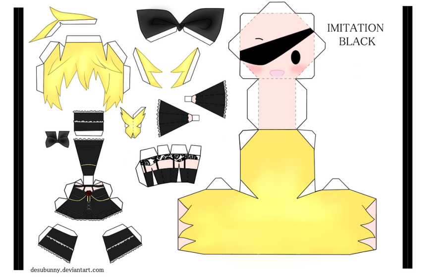 ¡Asombrate!: Vocaloid - Papercrafts