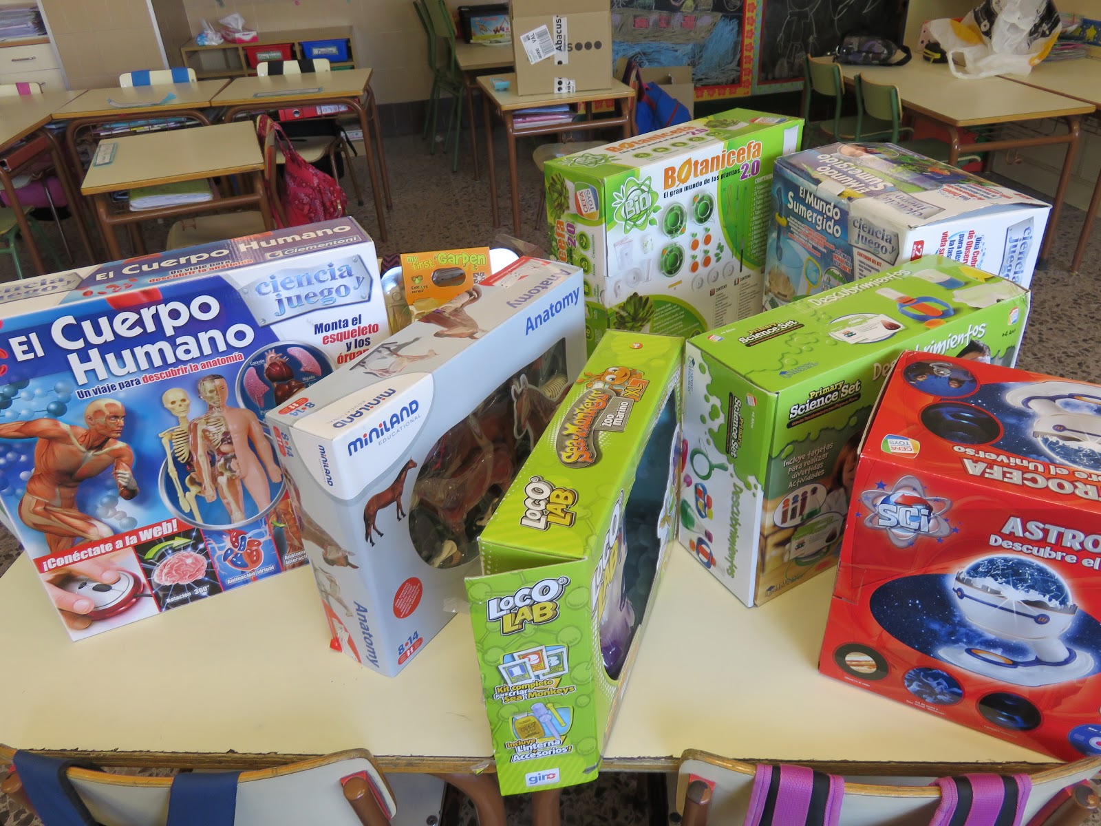 PEQUES DE INFANTIL: PROYECTO RINCÓN DE CIENCIAS PARA PRIMERO