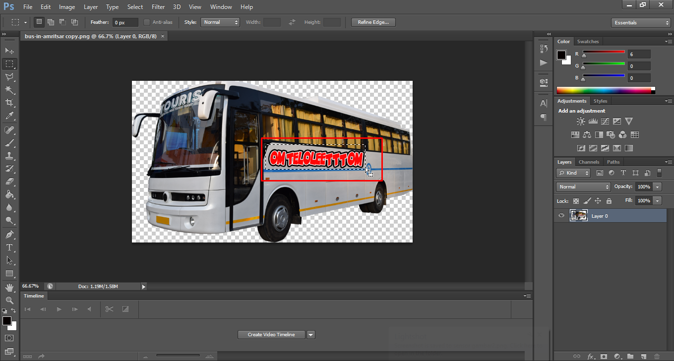 Cara Blur atau sensor gambar dengan Photoshop - Biologizone