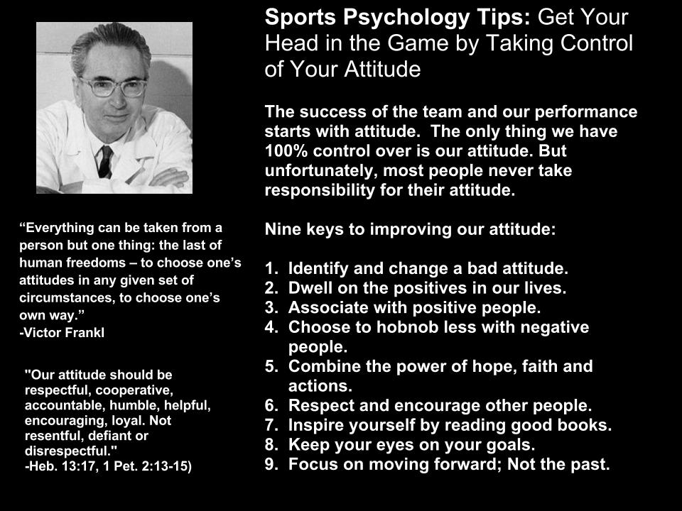 Keith McAdams Coaching Tips: Sports Psychology Tips