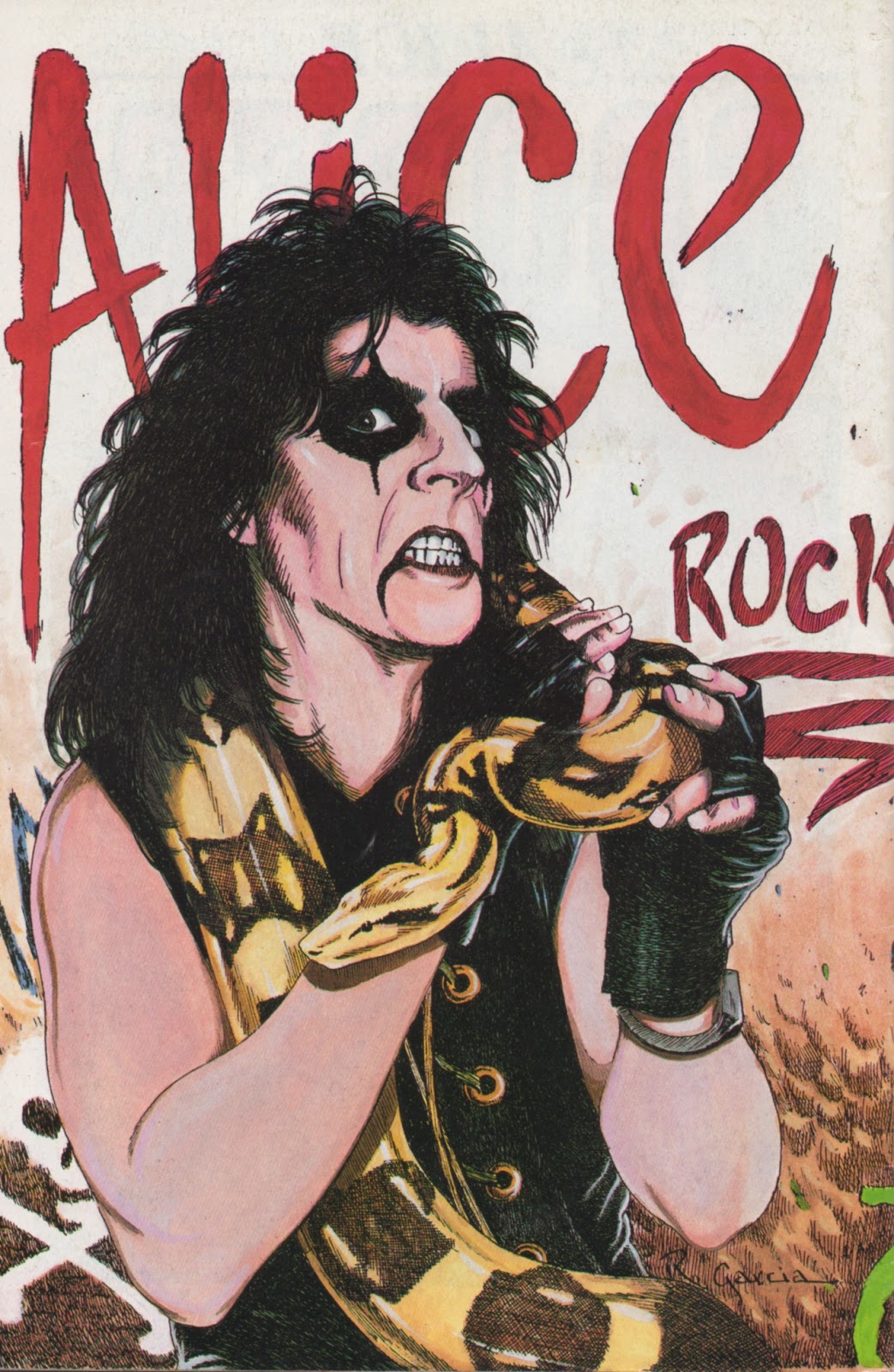 EvenSpot Speaks: 1990, Rock N Roll Comics, Alice Cooper