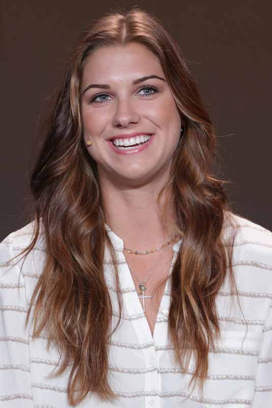 Alex Morgan beautiful stills at FIFA press conference in Zurich ~ world ...