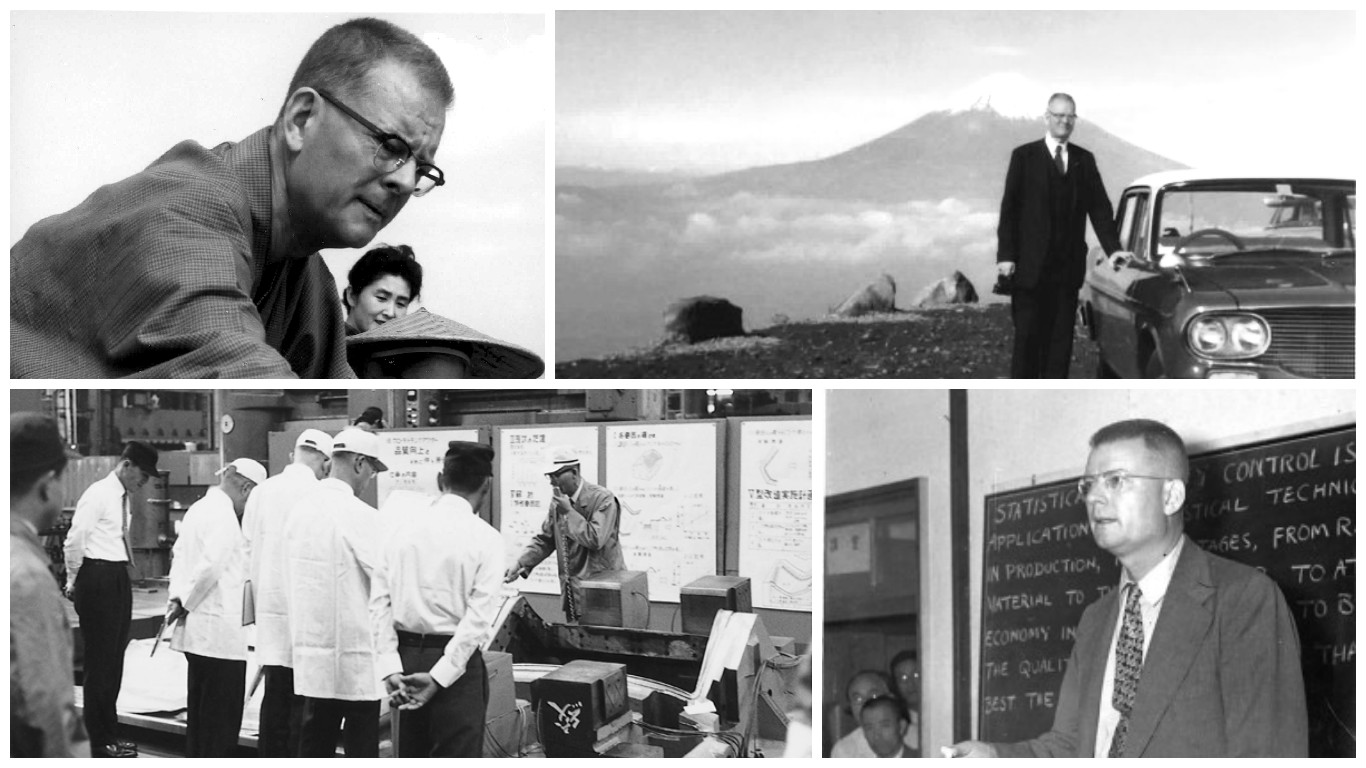 Calidad Total: Postales de Deming en Japón