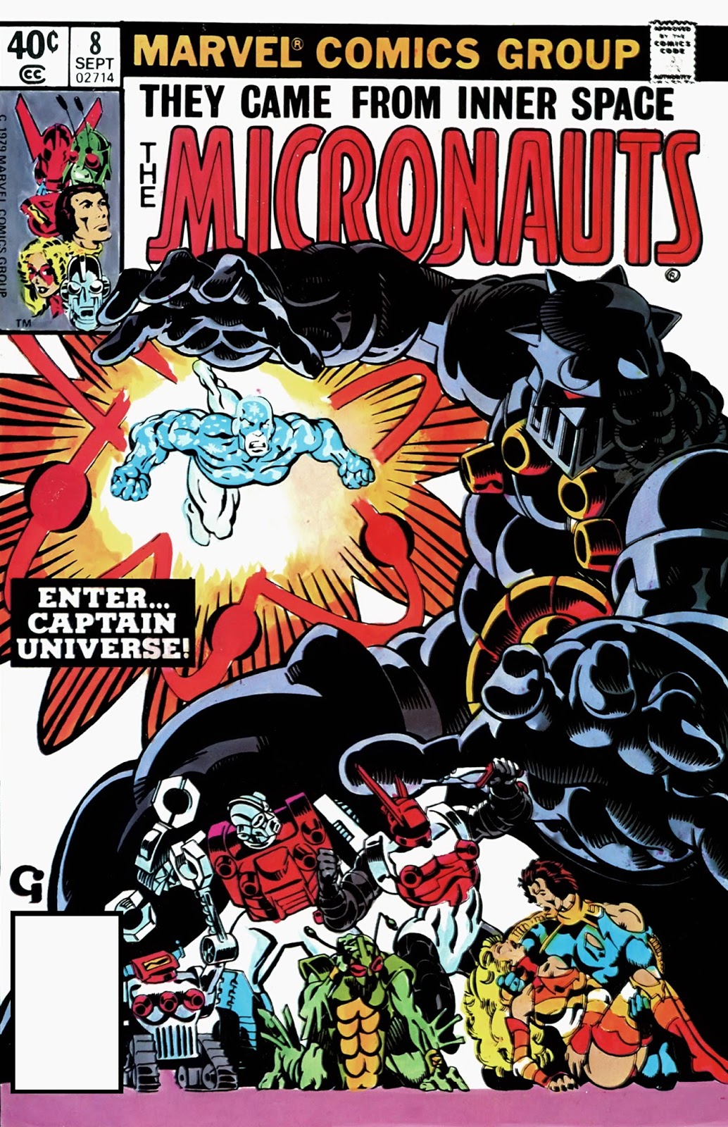 Marvel Comics of the 1980s: 1979-1980 - Micronauts #7-12