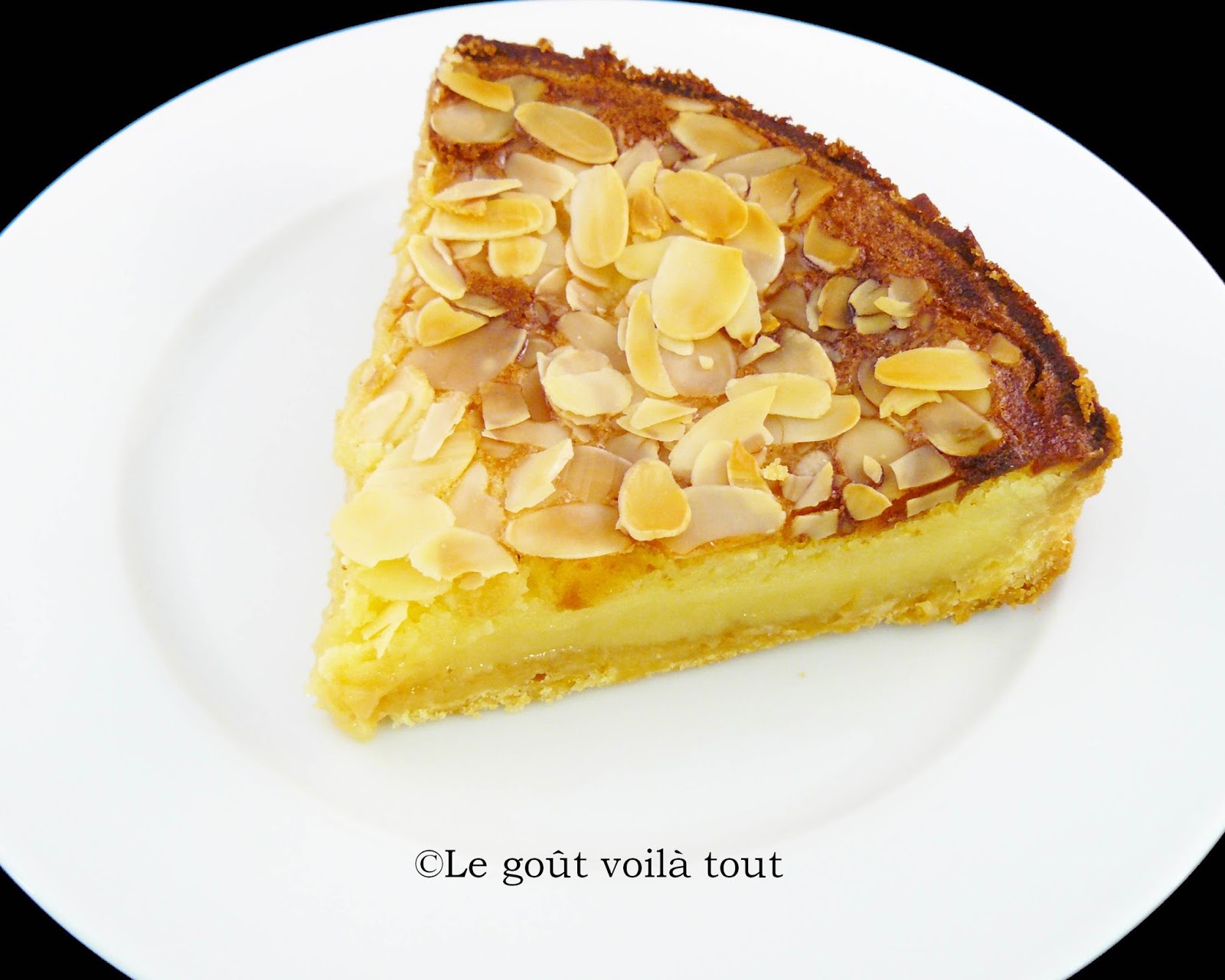 Le goût voilà tout: Tarte frangipane au citron