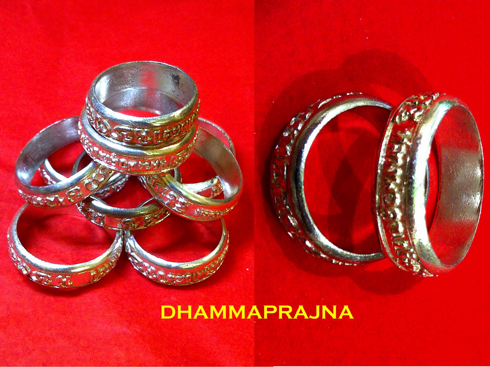 Buddha Art amulets: Lp Koon - Wat Ban Rai - Pure Silver Ring With ...