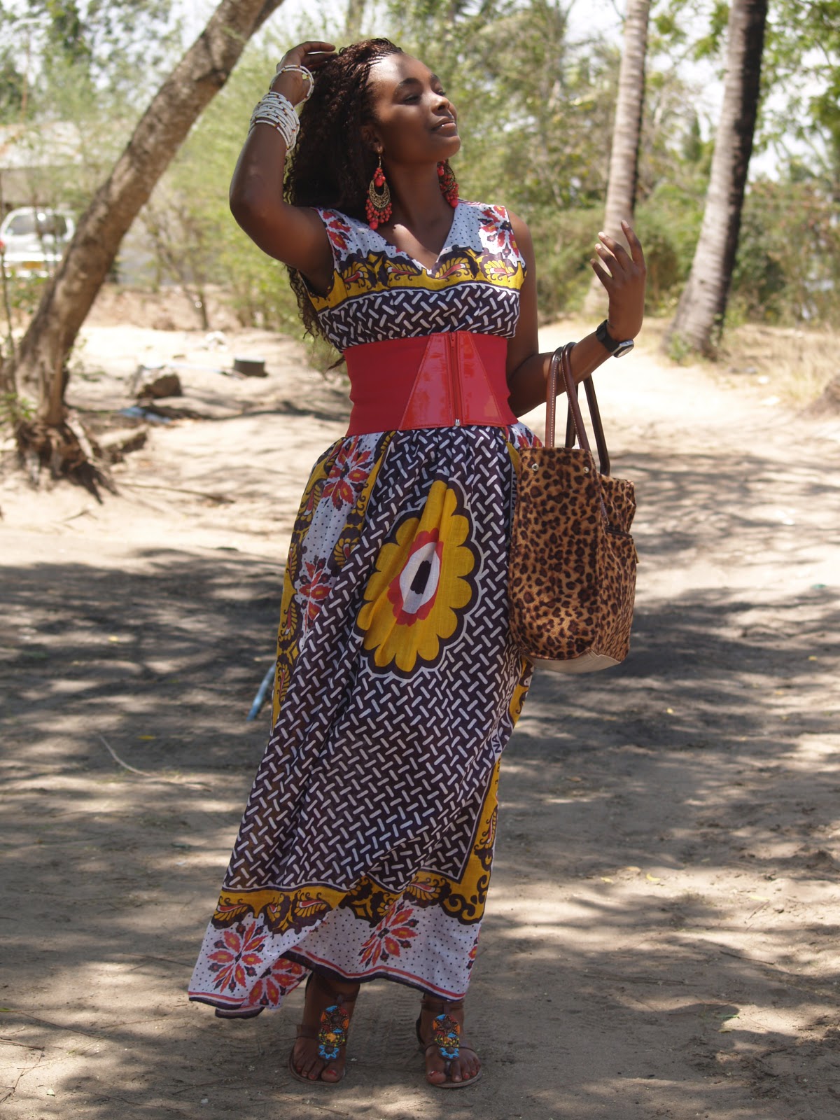 Subira Wahure Official African Couture Blog: KHANGA MAXI DRESS DESIGNED ...