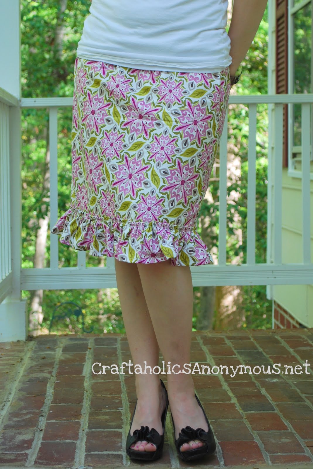 Raspberries and Ruffles: Nifty Fifty: Skirt Tutorials