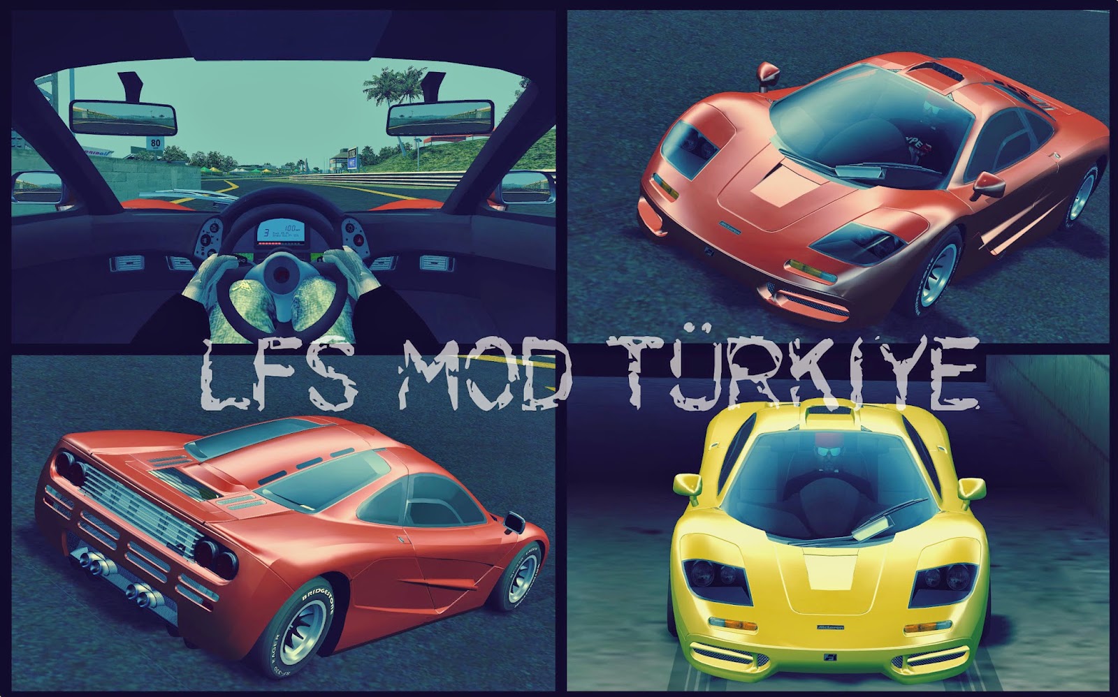 Live For Speed Yamaları: Lfs McLaren F1 v 1.0 Yaması İndir