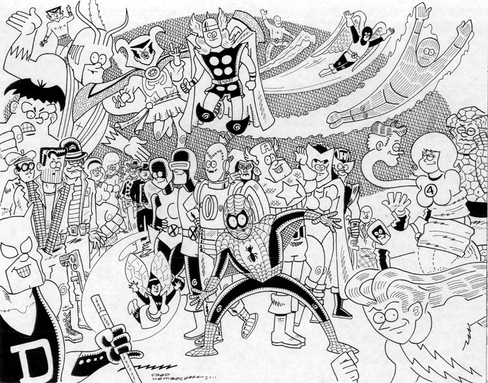 Marvel Comics of the 1980s: Happy Birthday Fred Hembeck!