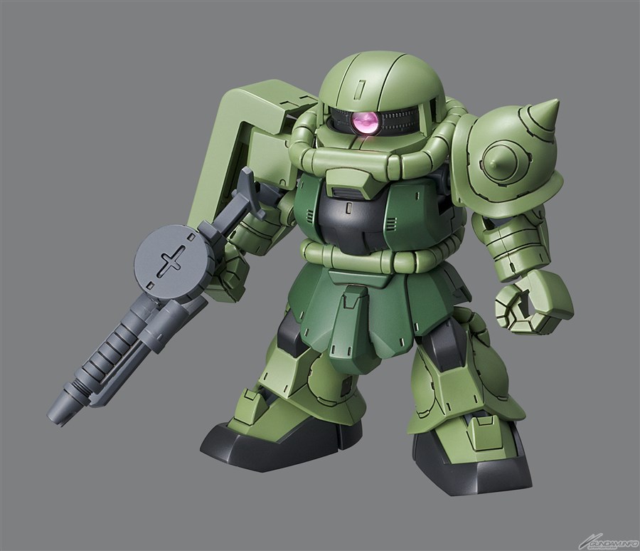 SDCS MS-06 Zaku II - Release Info, Box art and Official Images