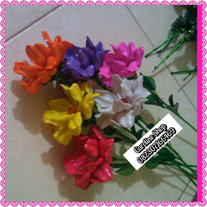 Kerajinan Manik dan Bunga Akrilik Jakarta: Bunga Acrylic