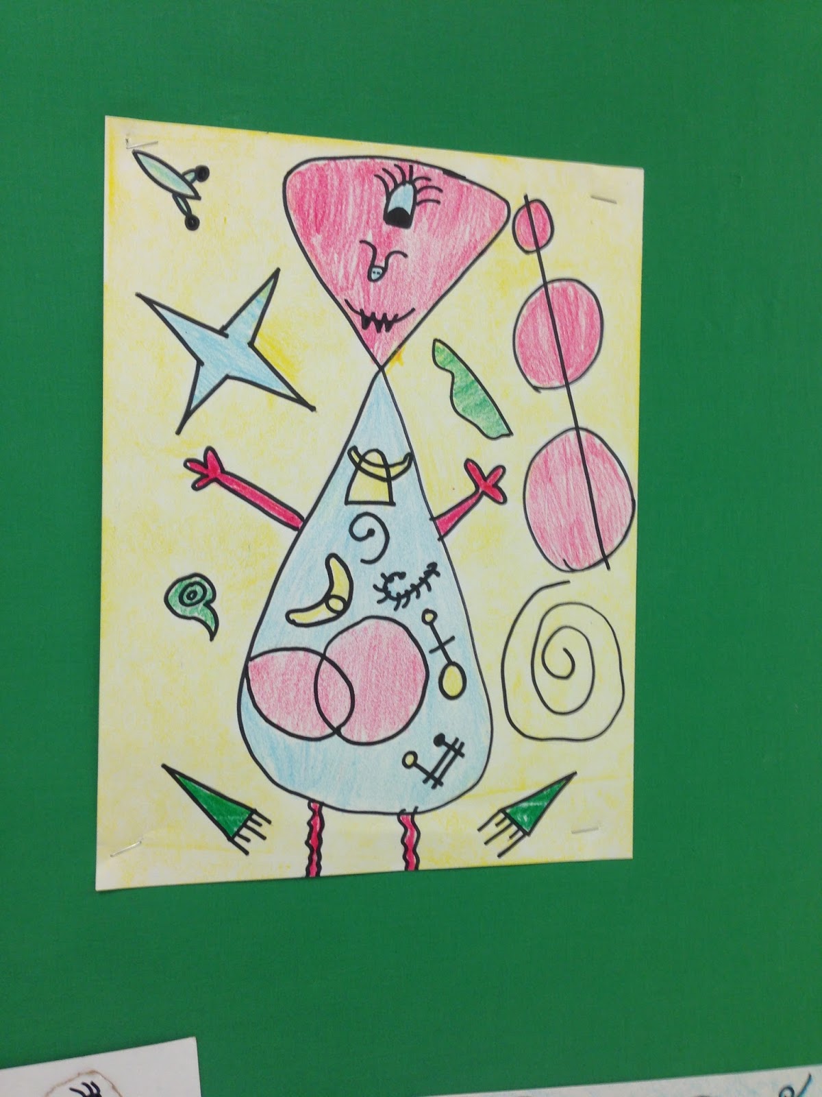 Bishop's Blackboard: An Elementary Education Blog: Joan Miro Inspired ...