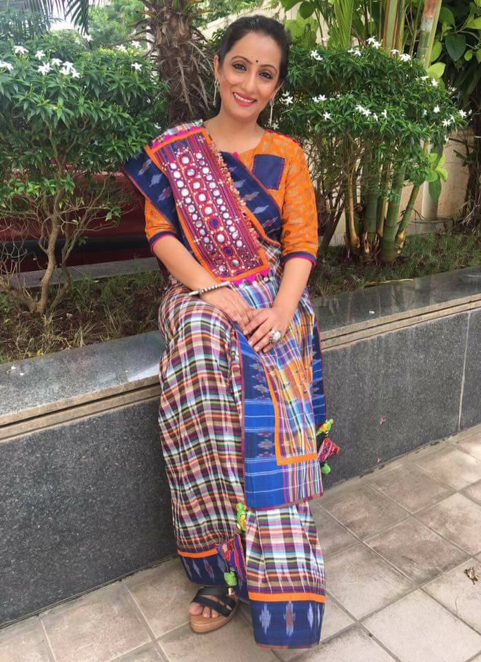 chandana banerjee: Sari Love – Priya Kadapa Shah and her eclectic sari ...