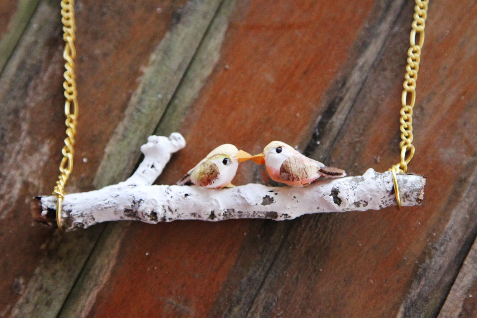 Birds on a Branch Necklace DIY — Sincerely, Kinsey