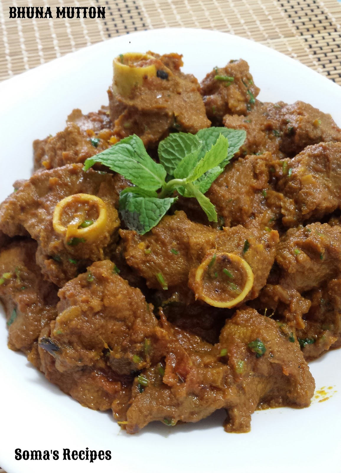 CURRY AND SPICE: BHUNA MUTTON