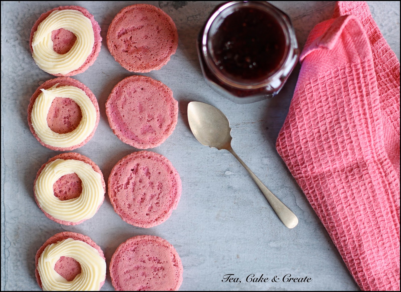 Tea, Cake & Create: Mixed Berry Macarons